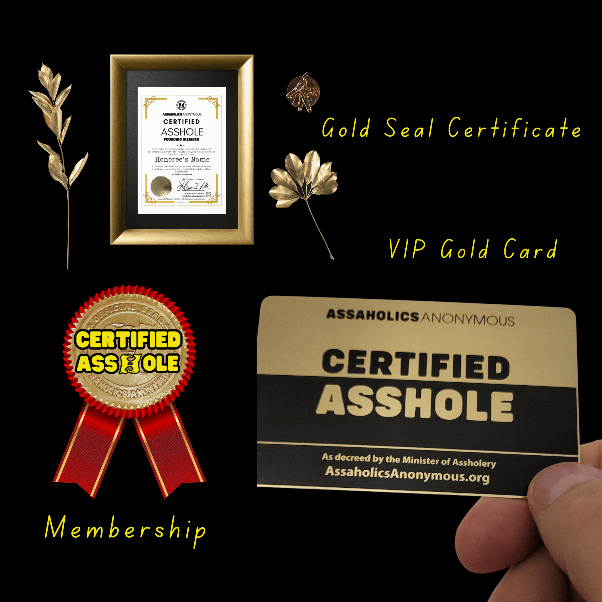 Memberships - Assaholics Anonymous
